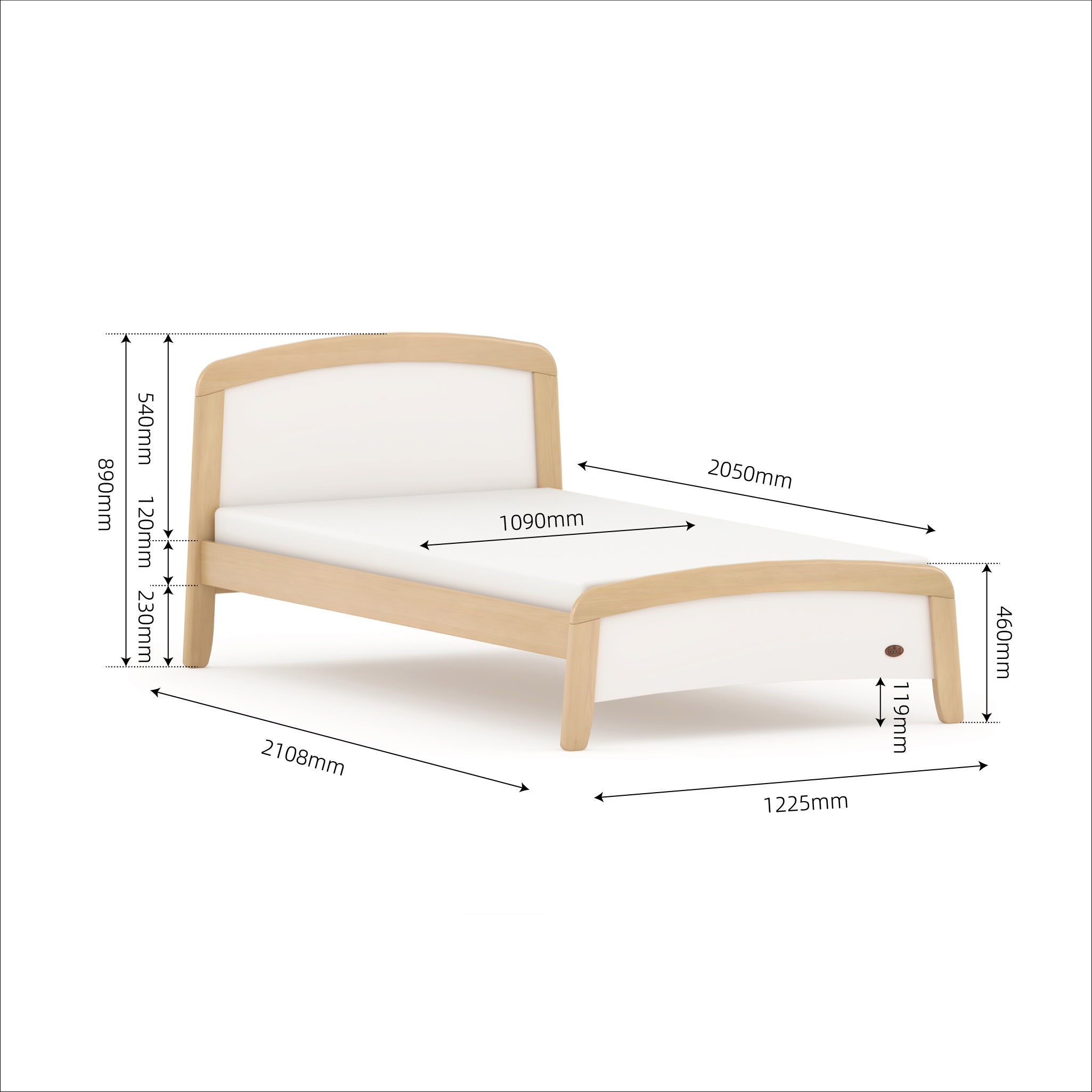 Bronte King Single Bed – Boori Australia