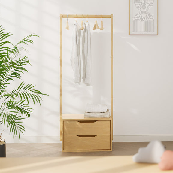 Modular 2 Drawer Clothing Rack – Boori Australia